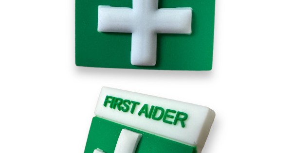 First Aid 3d Silicone Visual Pin Badge